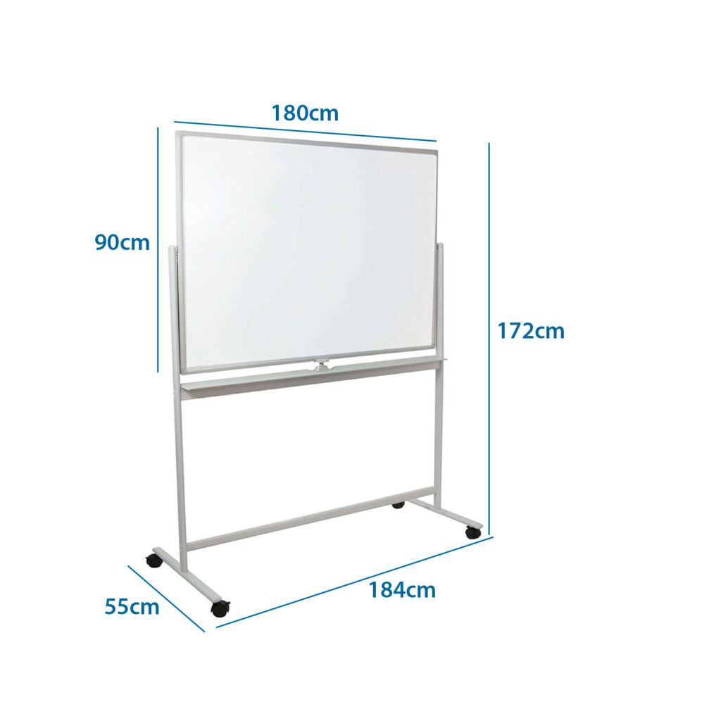 Pizarra Classic Móvil Magnetica doble cara 90×180 cm