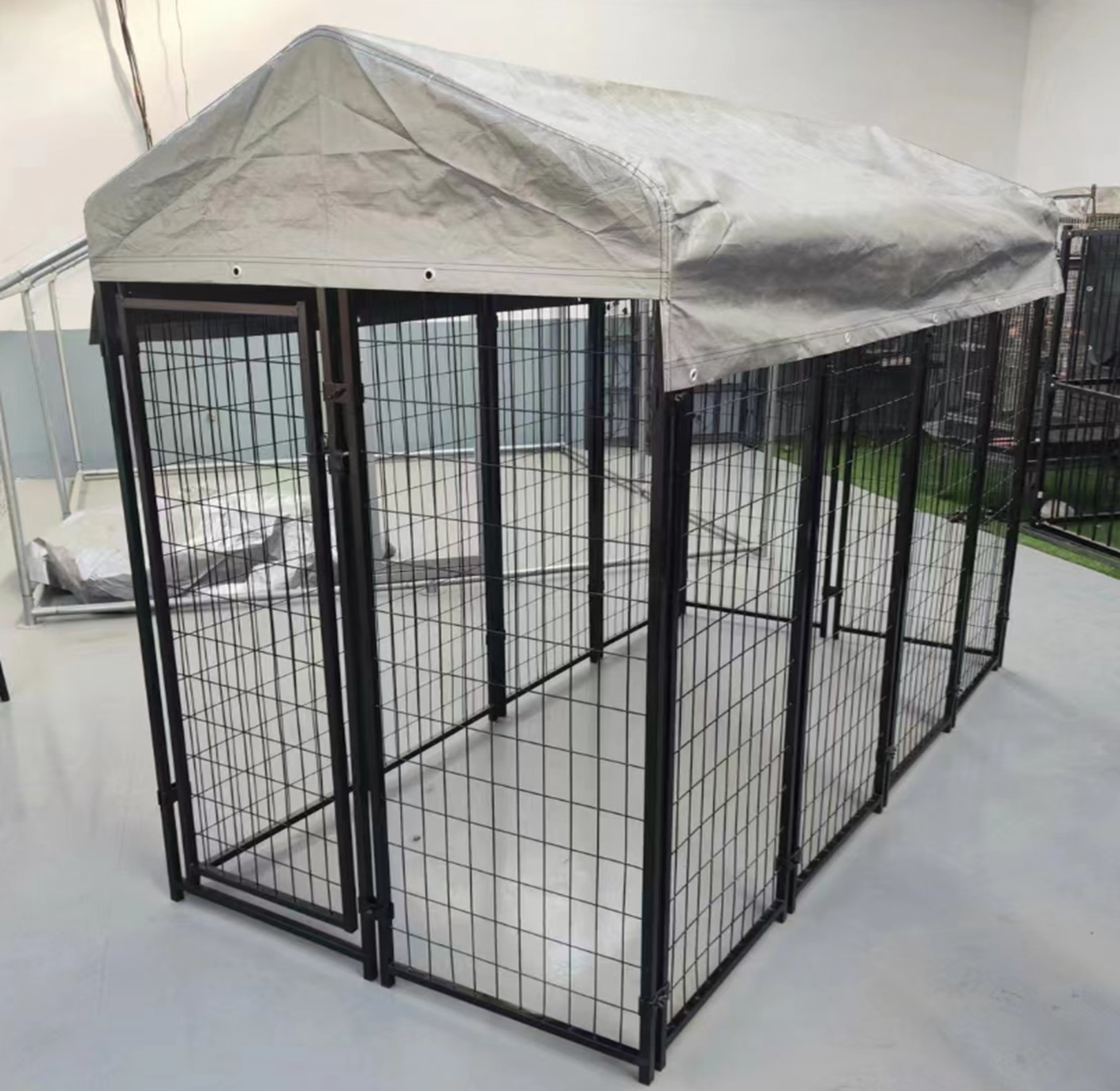 Canil Modular IGpro II con techo 1.2X1.8X1,8mt