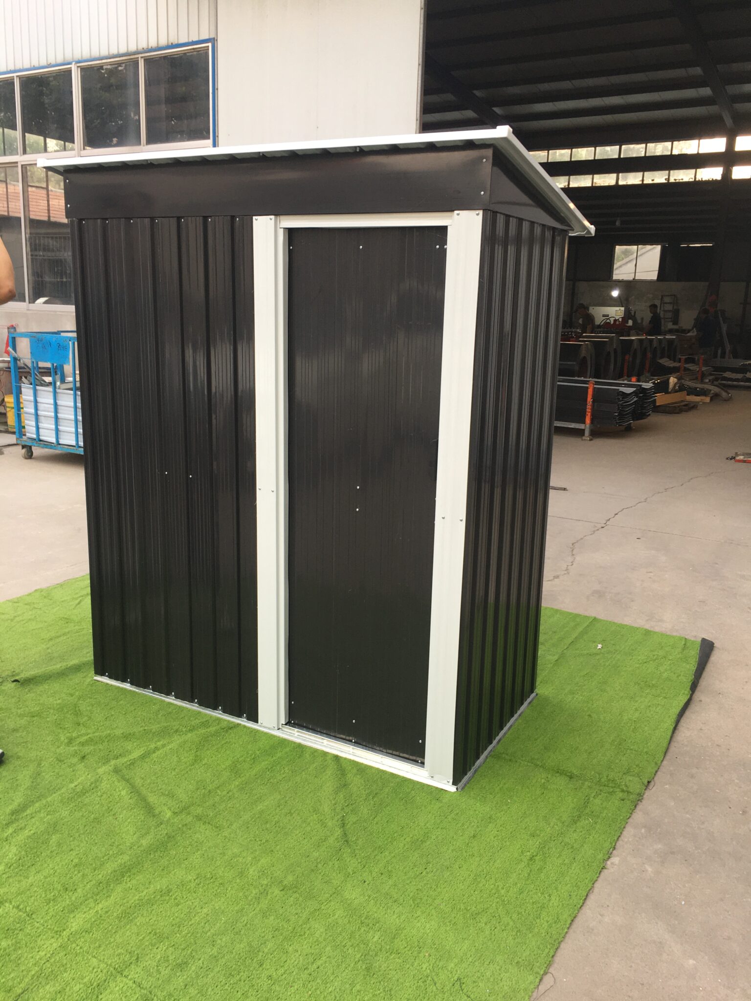 Bodega Jardín 1,38 M2 Negra 181x162x86 CM OUTLET